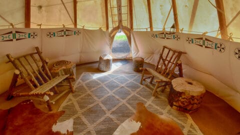 Teepees by the River Camping: Book Your Adventure Now!